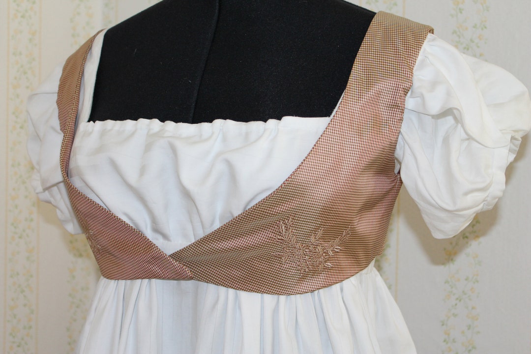 Spencer Regency Pure Silk With Embroidery - Etsy