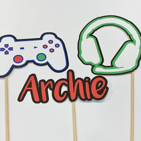 Gaming Cake Topper - Etsy UK