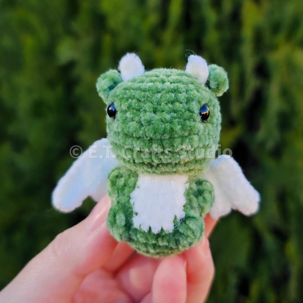 Dragon Plush Keychain - Etsy
