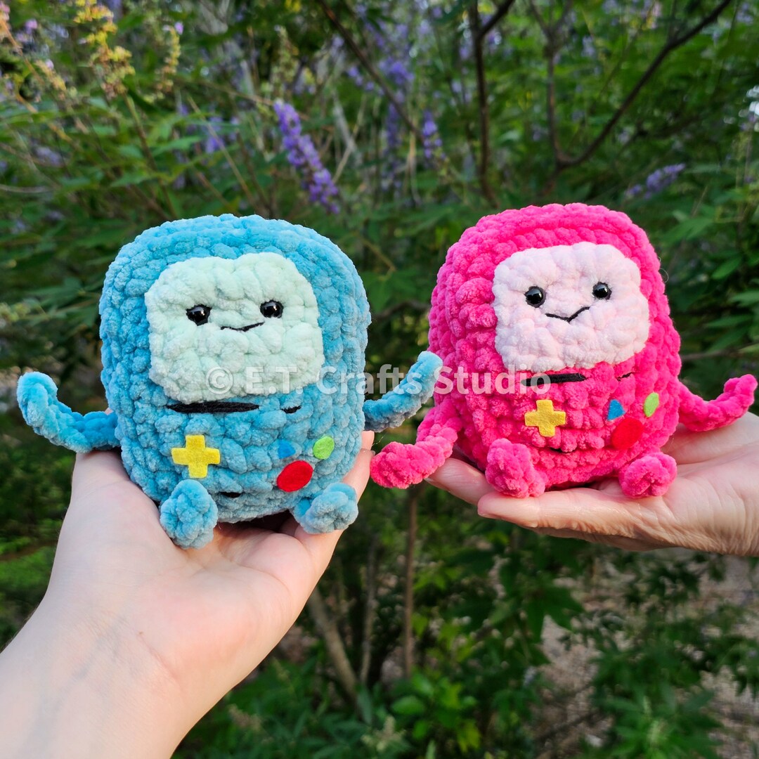 Amigurumi Cute Fluffy Video Game Console Crochet Stuffed Toy Plush MADE ...