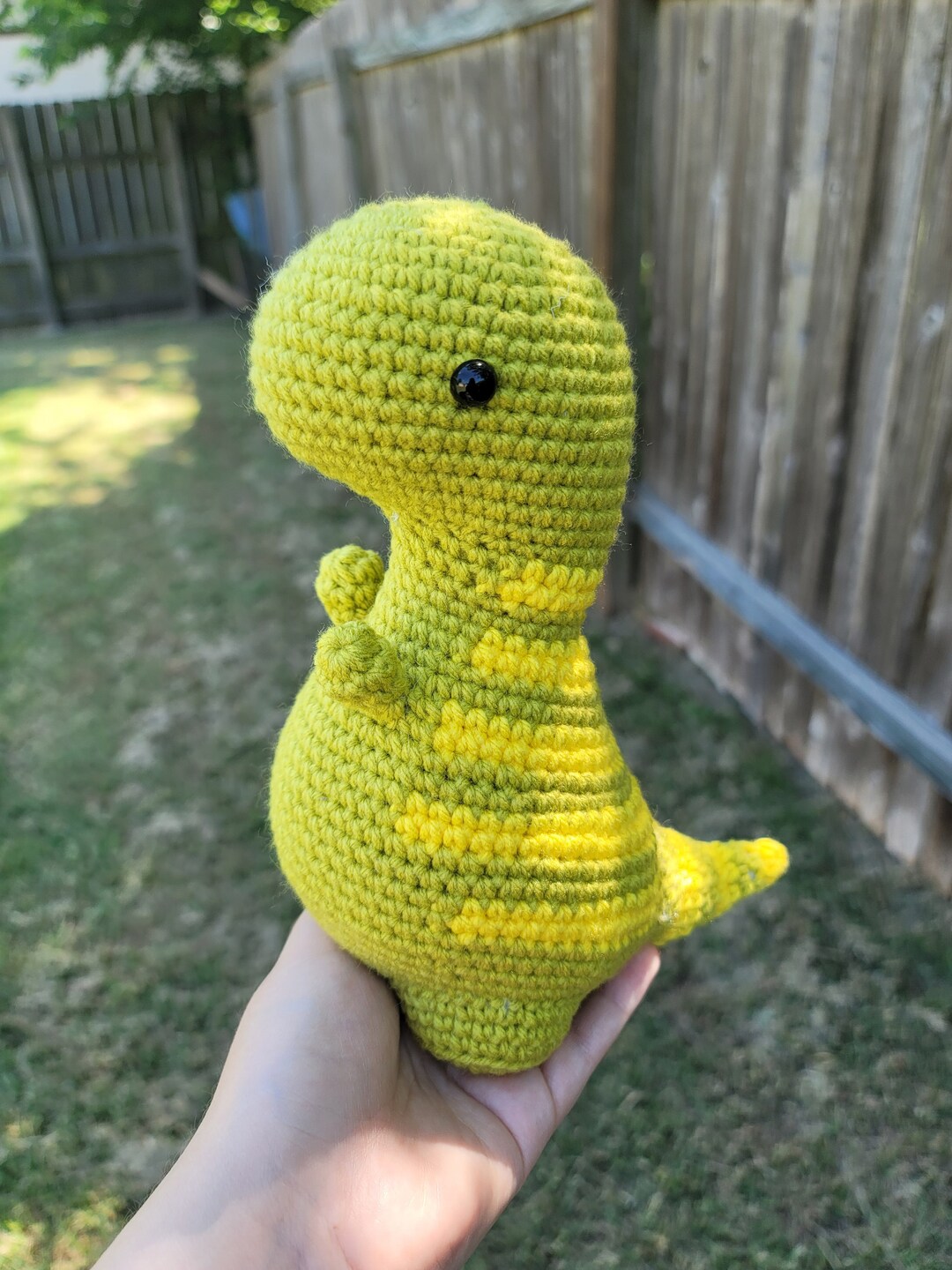 Amigurumi Timothy the T-rex Crochet Plush READY TO SHIP - Etsy