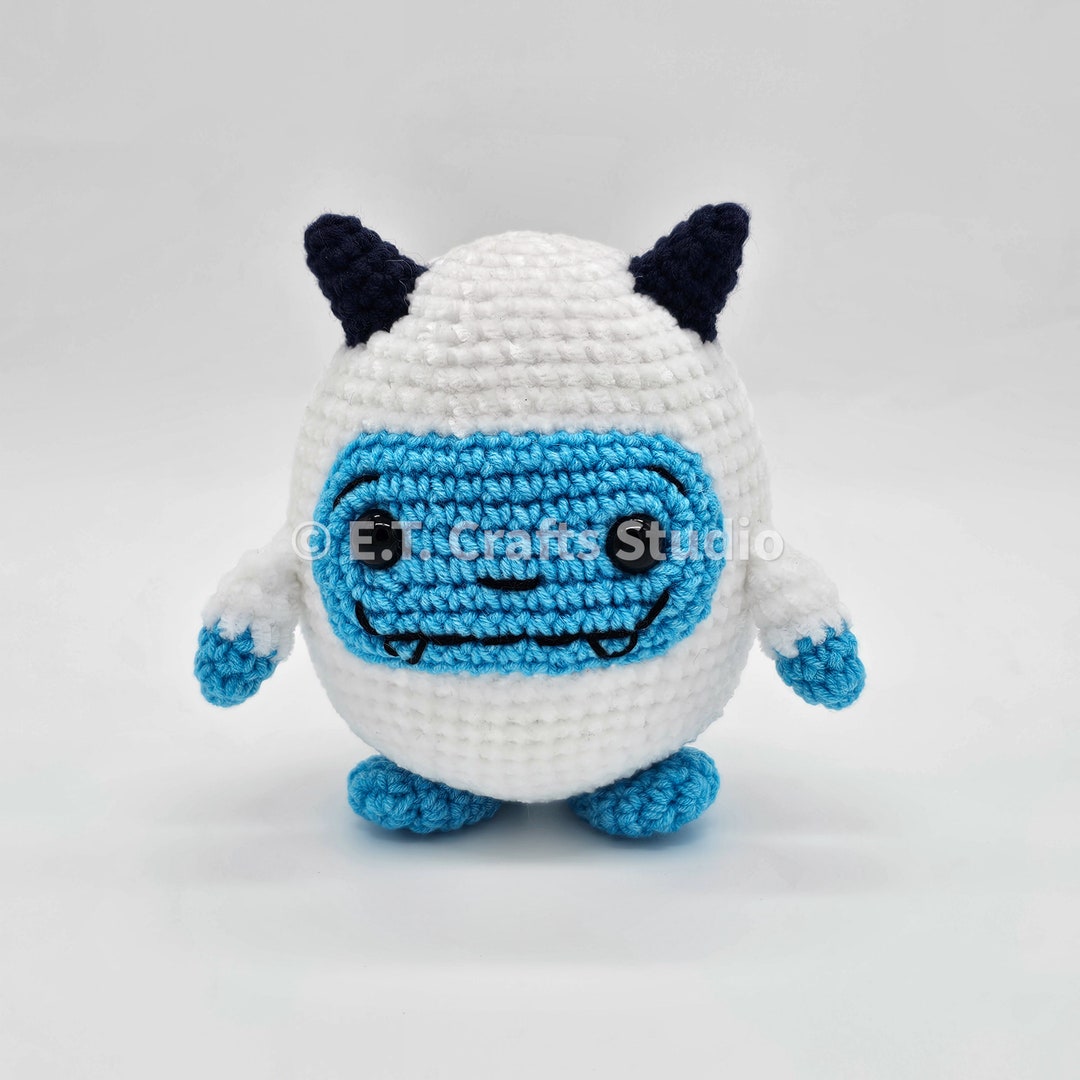 Amigurumi Cute Soft Yeti Winter Crochet Plush Doll READY TO SHIP - Etsy