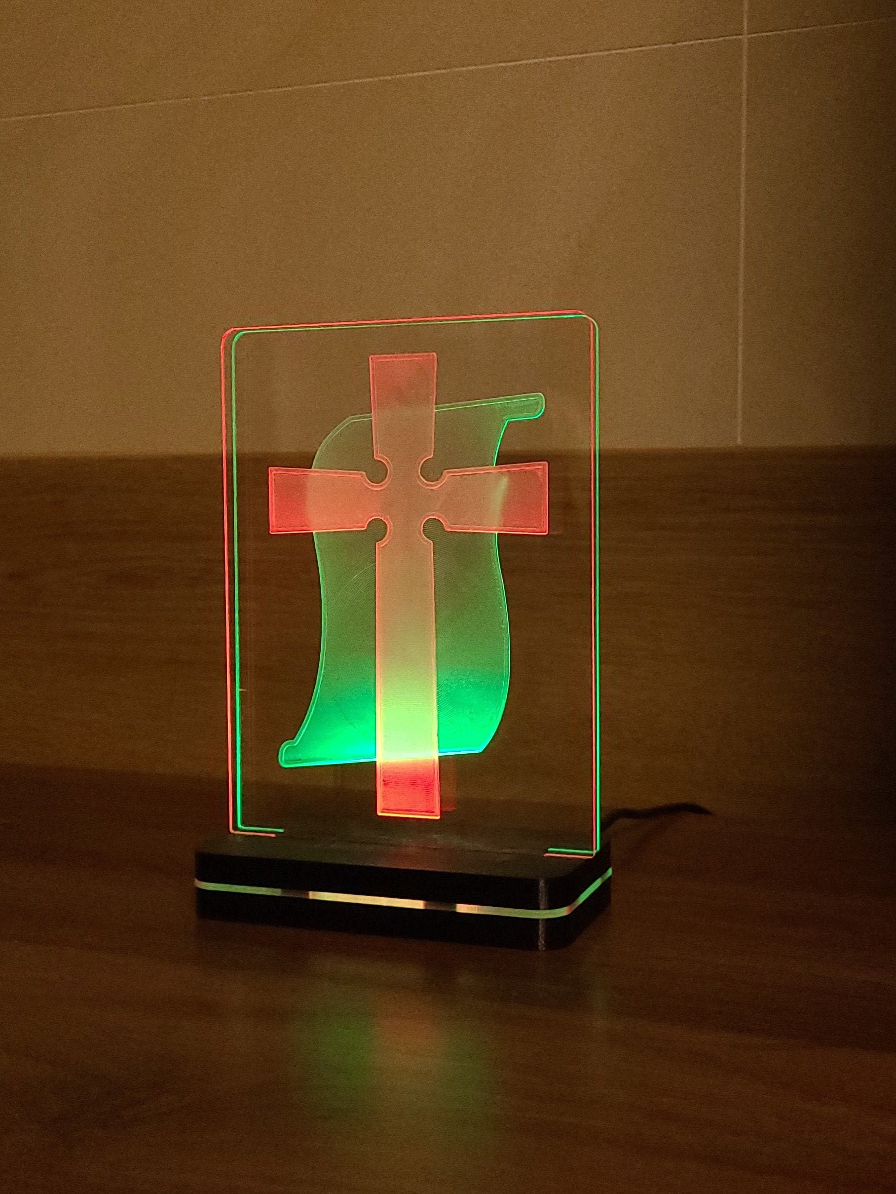 Double LED Acrylic Sign - Etsy