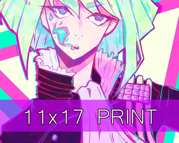 PROMARE Lio Fotia Holographic 11x17 Print - Etsy