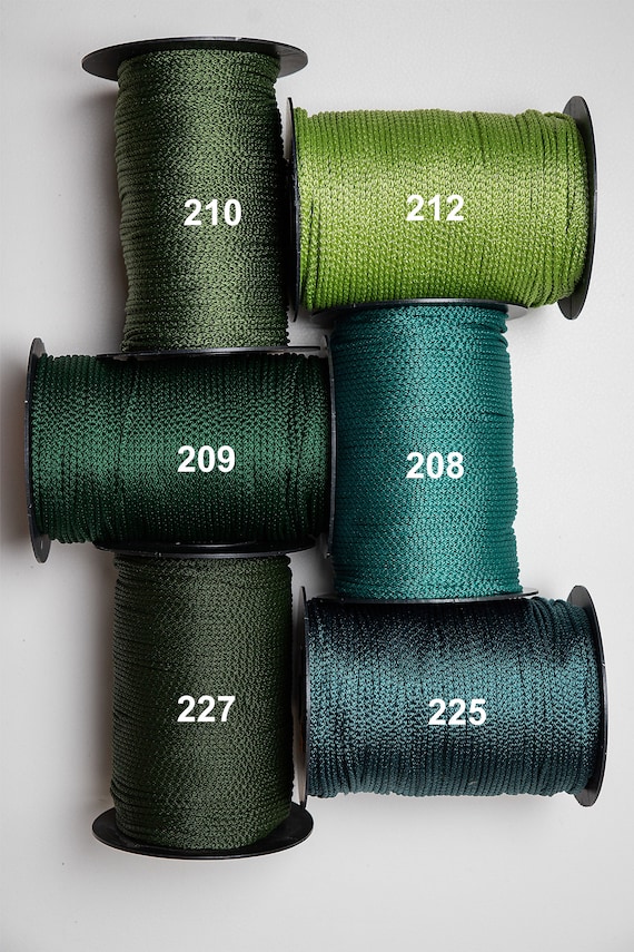 Shiny Macrame Rope 3 Mm: Polyester Nylon Strong Rope for - Etsy Australia