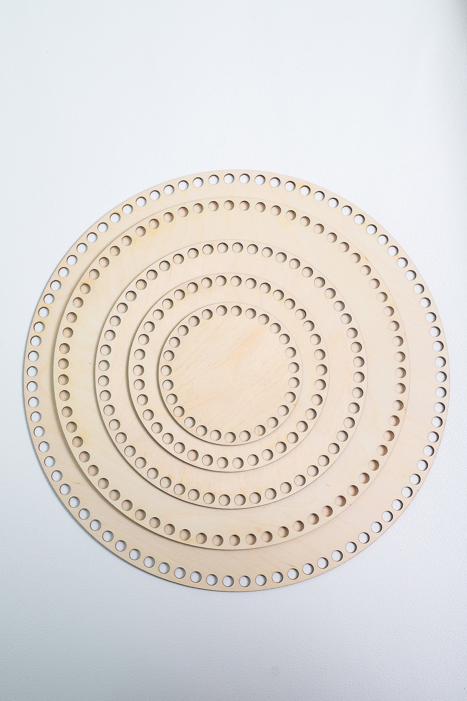 ROUND 15/20/25/30/40 Cm Wooden Bottoms One or Set of Mix 5 - Etsy