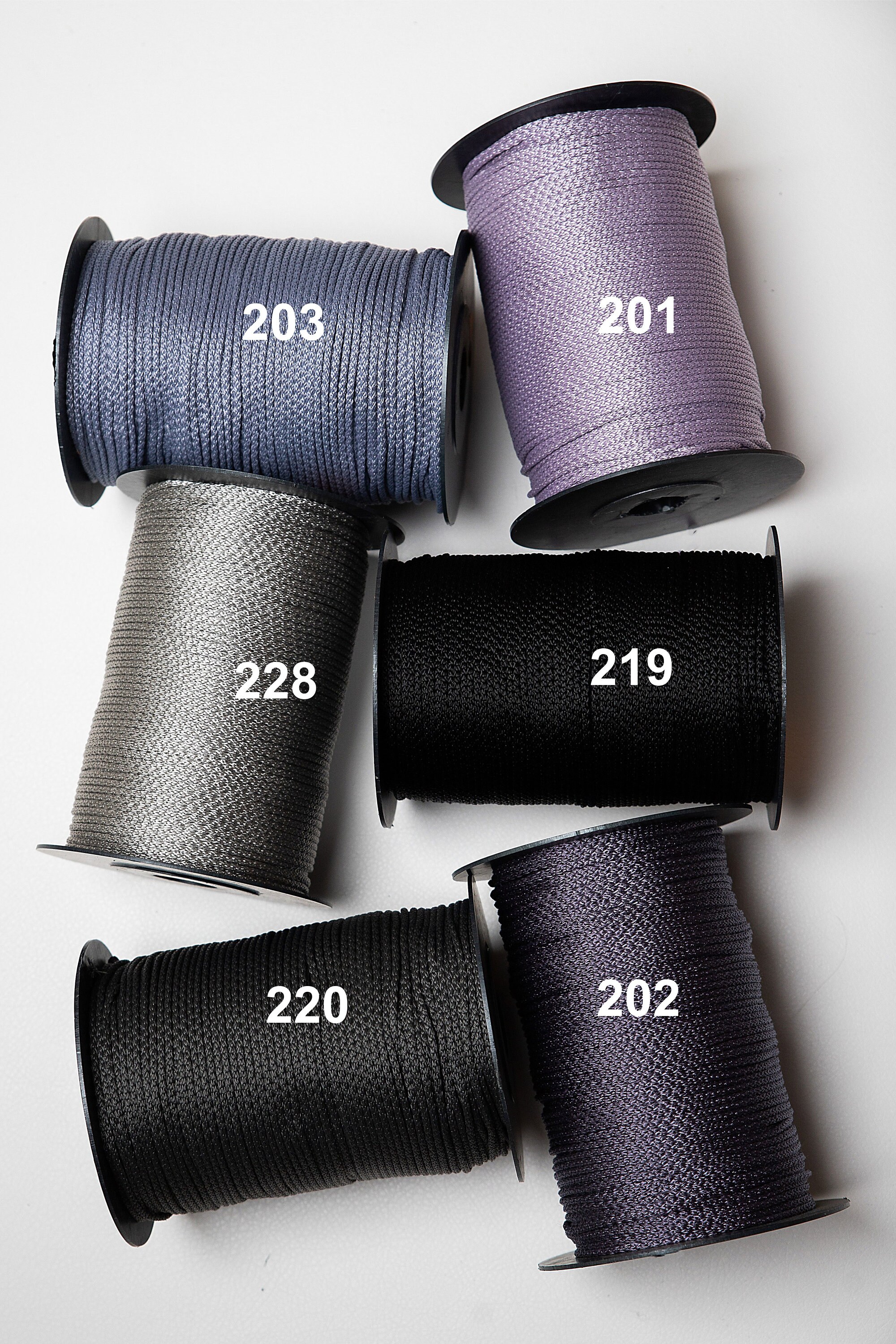 Shiny Macrame Rope 3 Mm: Polyester Nylon Strong Rope for - Etsy