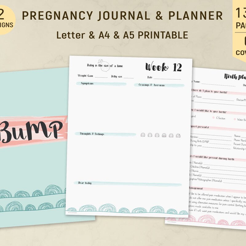 Pregnancy Printable - Etsy