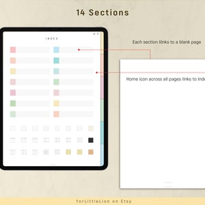 Digital Notebook Goodnotes Notability, Digital Notebook With Tab ...