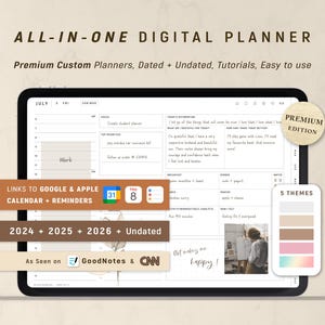 Digital Gratitude Journal, Daily Gratitude Journal for Ipad, Goodnotes ...