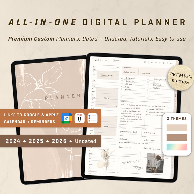iPad Mini Planner - Etsy