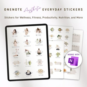 Onenote Stickers, Digital Stickers Onenote, One Note Stickers ...