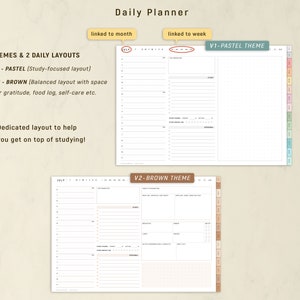 Ultimate Student Planner Goodnotes, Academic Planner, Notability ...