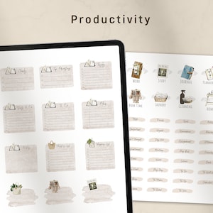 Onenote Stickers, Digital Stickers Onenote, One Note Stickers ...