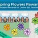 Spring Flowers Reward System for Teaching English Online - Etsy