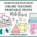 Math Basics Printable Props for Online English Teachers | Teaching Math ...