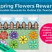 Spring Flowers Reward System for Teaching English Online - Etsy