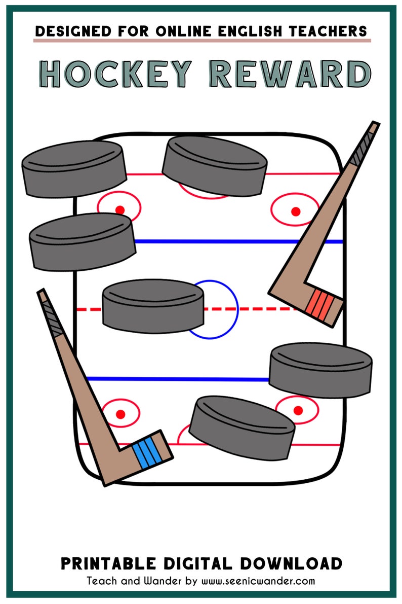 Sports Reward System & Props for Teaching English Online | ESL Props ...
