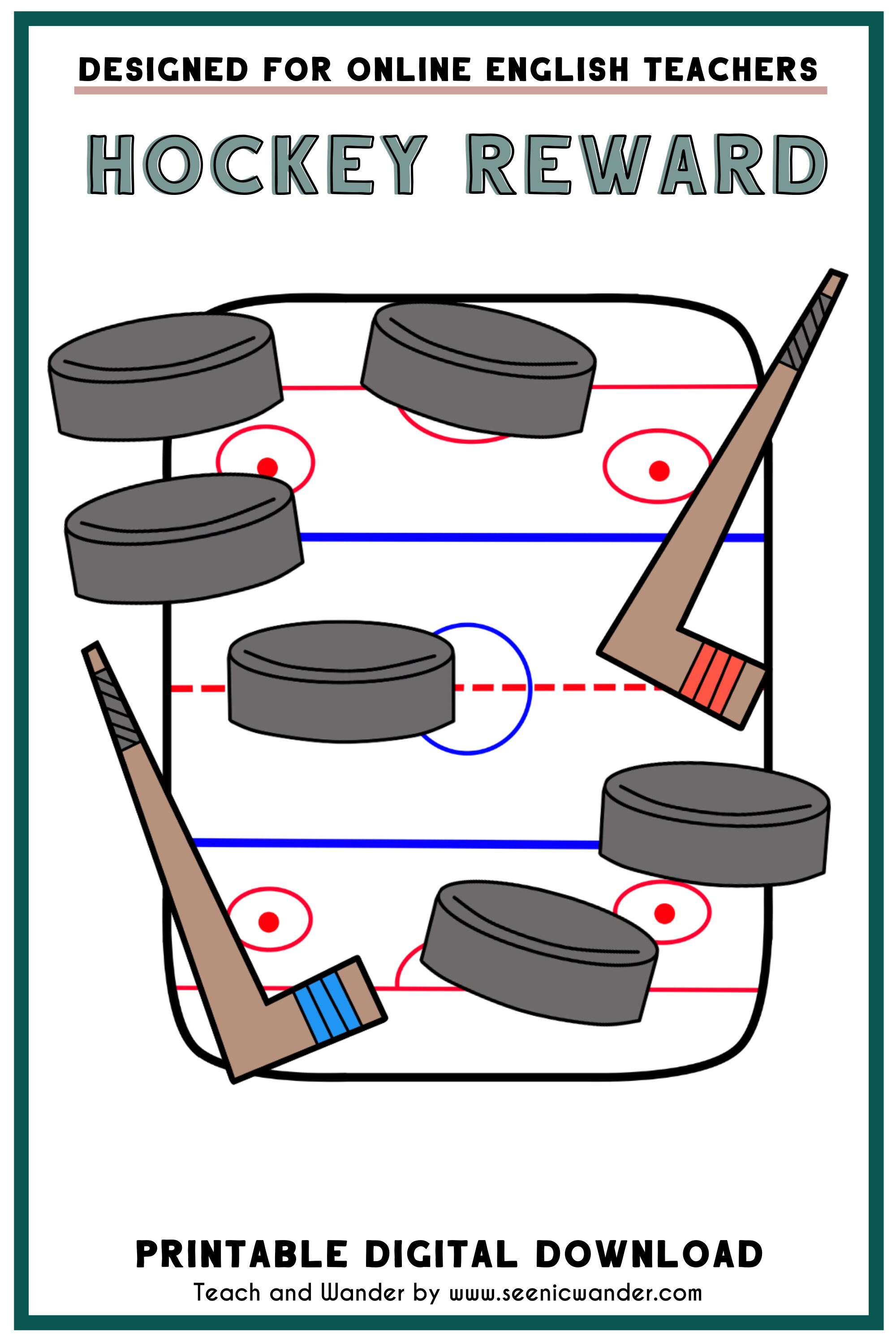 Sports Reward System & Props for Teaching English Online | ESL Props ...