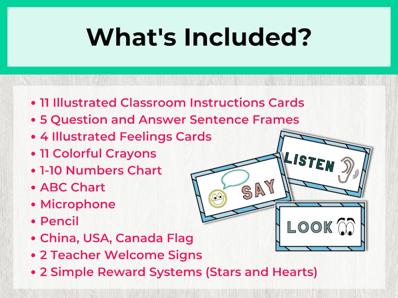 Fun Classroom Props for Teaching English Online | Teaching ESL Online ...