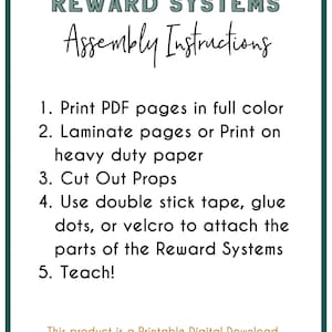 Reward System Pack 2 | Printable Reward Systems for Online English ...