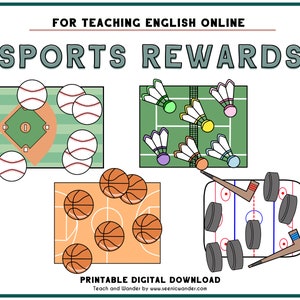 ESL Flash Cards for Teaching Online Printable Digital Download ...