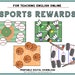 Reward System Pack 1 Printable Rewards for Online English Teachers ESL ...