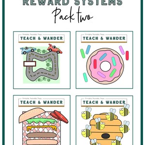 BUNDLE! 14 Online Teaching Reward Systems | Printable Rewards Systems ...