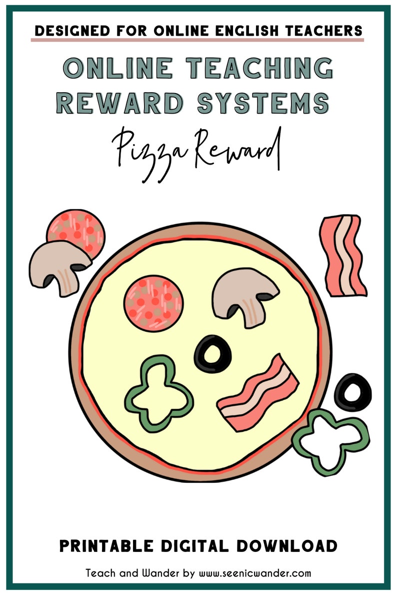 Reward System Pack 2 | Printable Reward Systems for Online English ...
