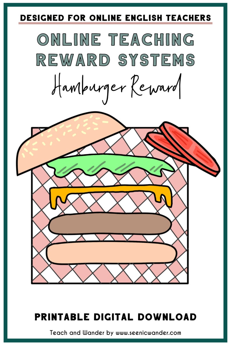 Reward System Pack 3 | Printable Reward Systems for Online English ...