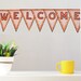 ORANGE Classroom Welcome Banner | Online Classroom Background | Online ...