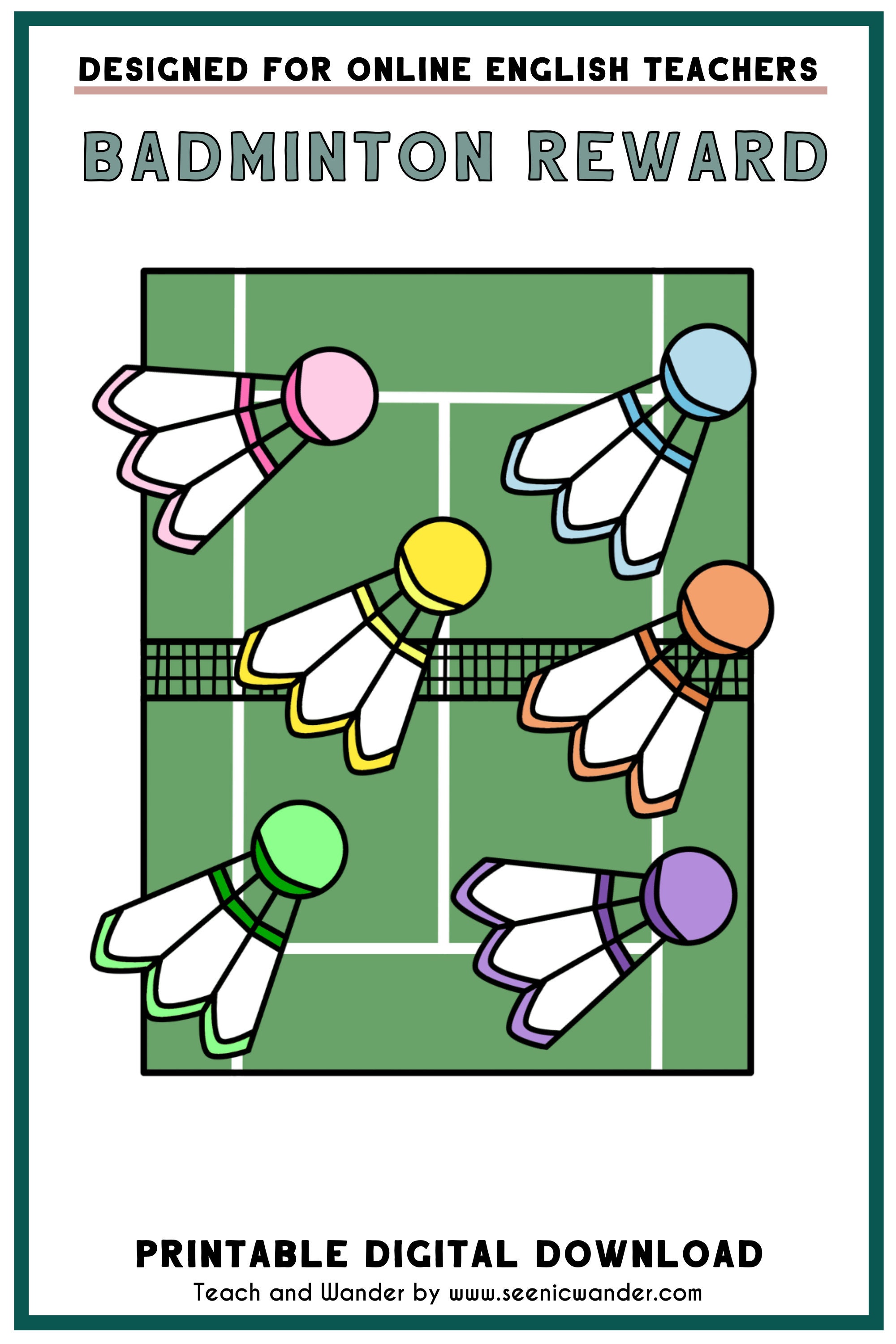 Sports Reward System & Props for Teaching English Online | ESL Props ...