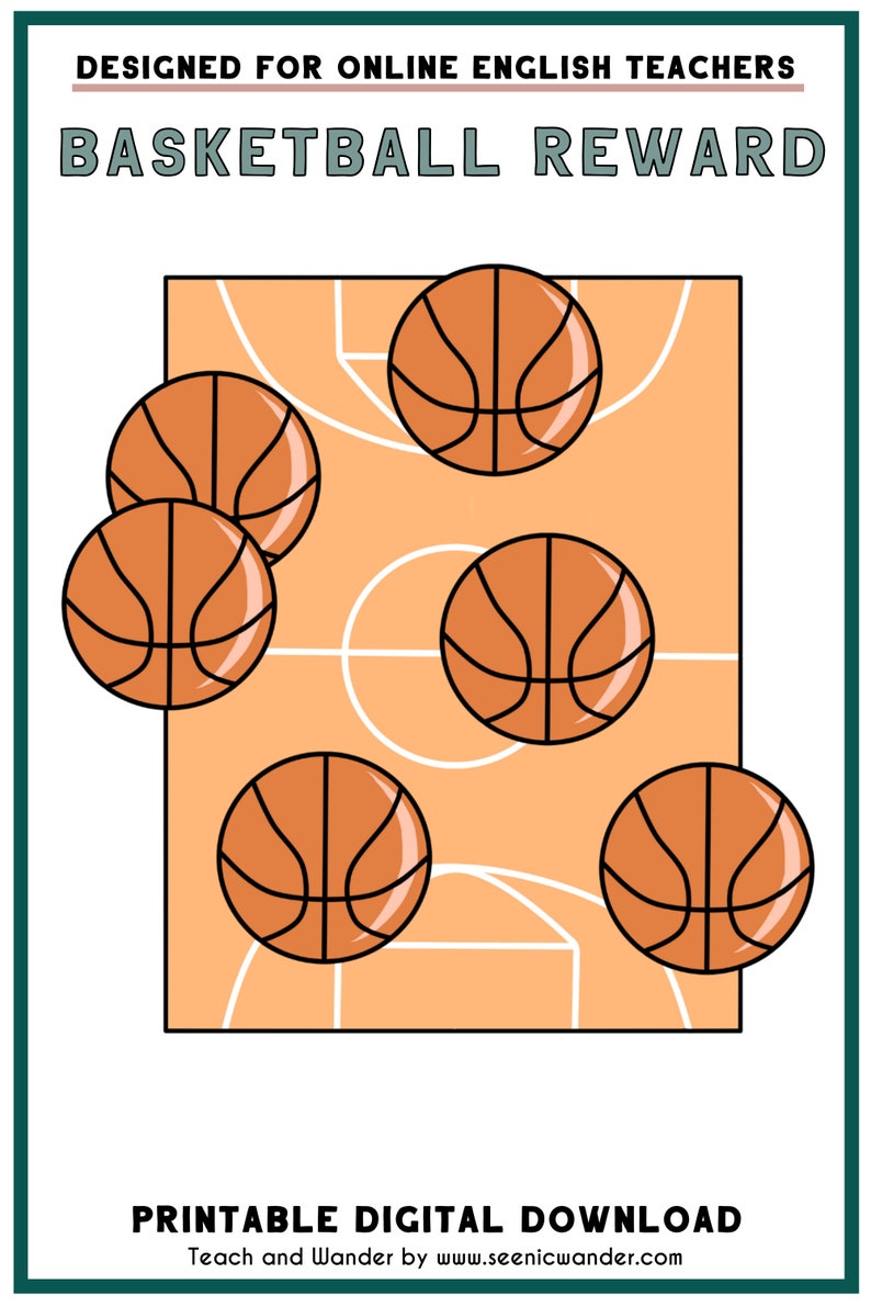 Sports Reward System & Props for Teaching English Online | ESL Props ...