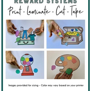 BUNDLE! 14 Online Teaching Reward Systems | Printable Rewards Systems ...