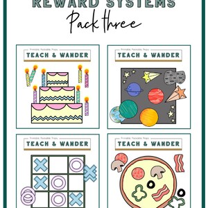 BUNDLE! 14 Online Teaching Reward Systems | Printable Rewards Systems ...