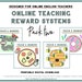 Reward System Pack 2 | Printable Reward Systems for Online English ...