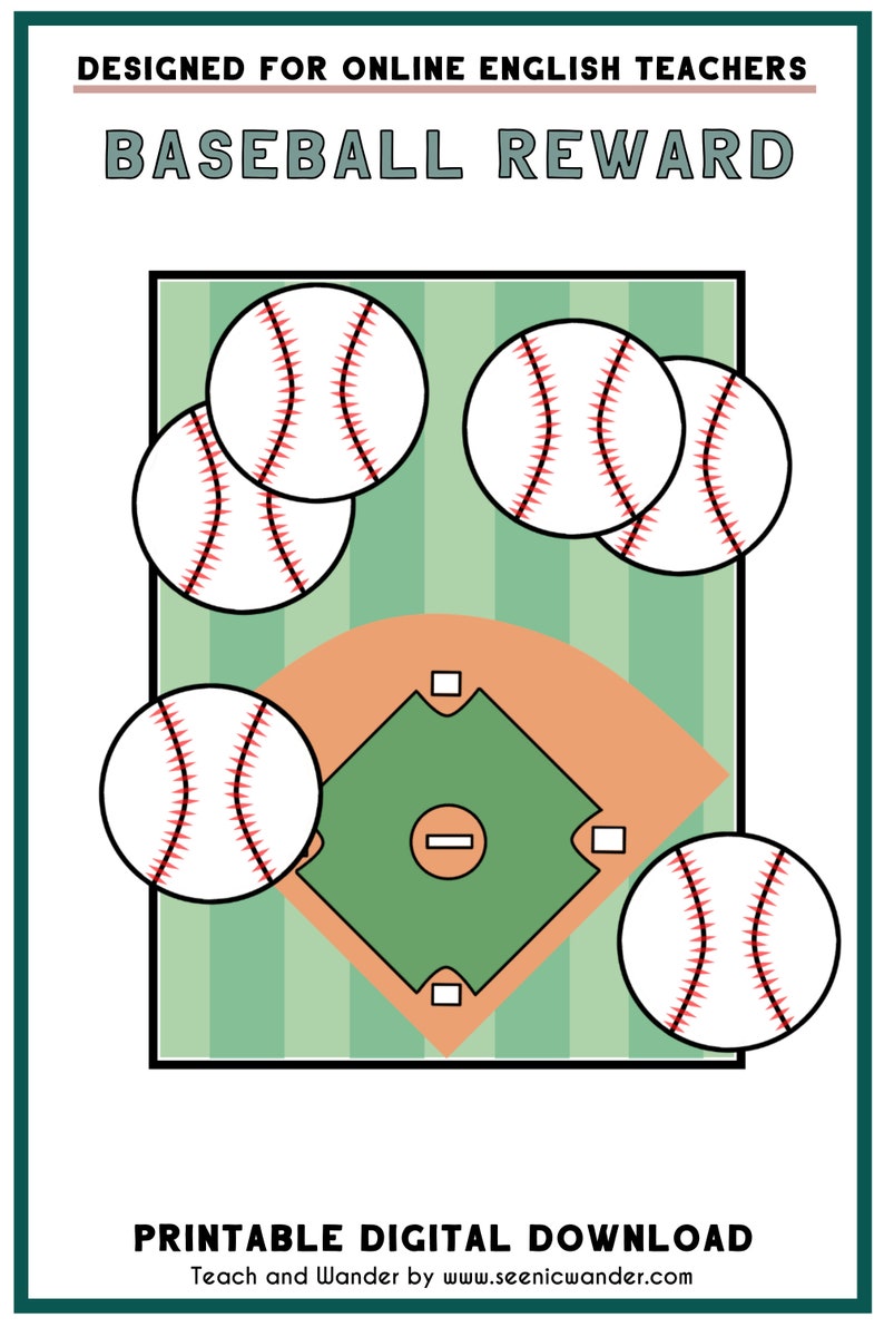 Sports Reward System & Props for Teaching English Online | ESL Props ...