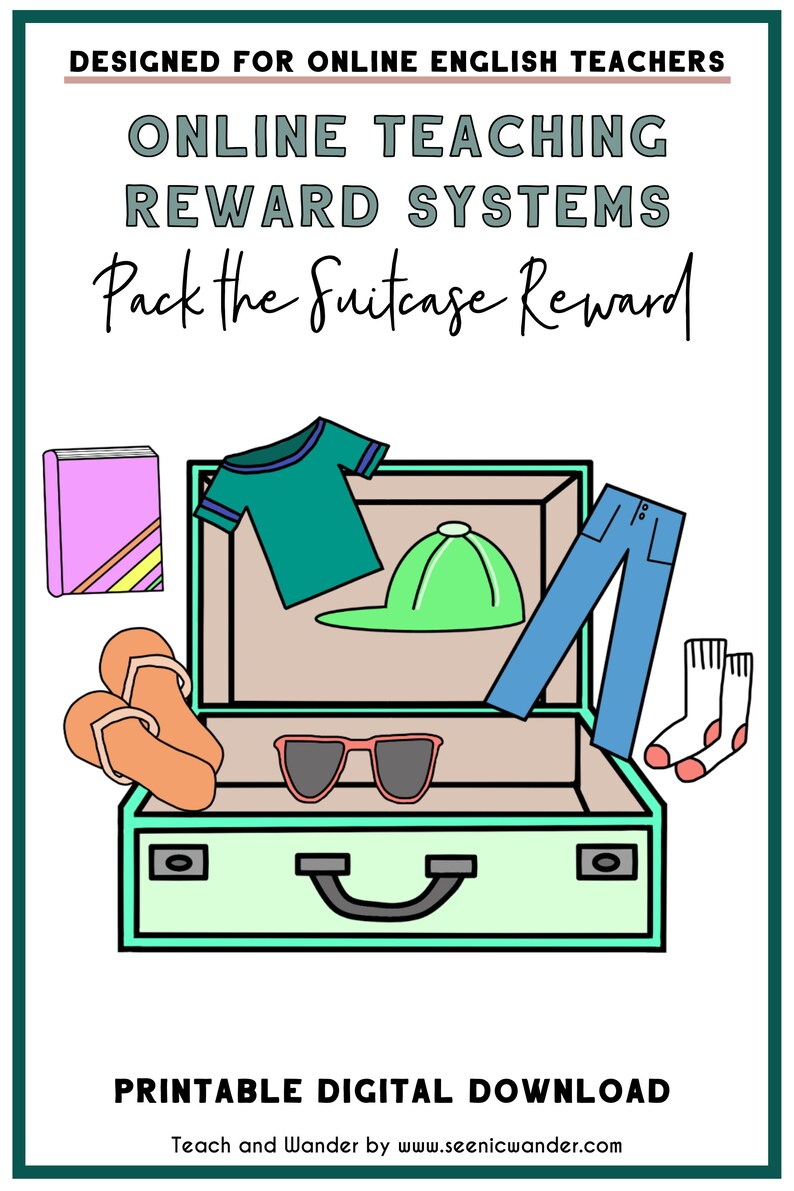 Reward System Pack 1 | Printable Rewards for Online English Teachers ...