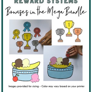 BUNDLE! 14 Online Teaching Reward Systems | Printable Rewards Systems ...