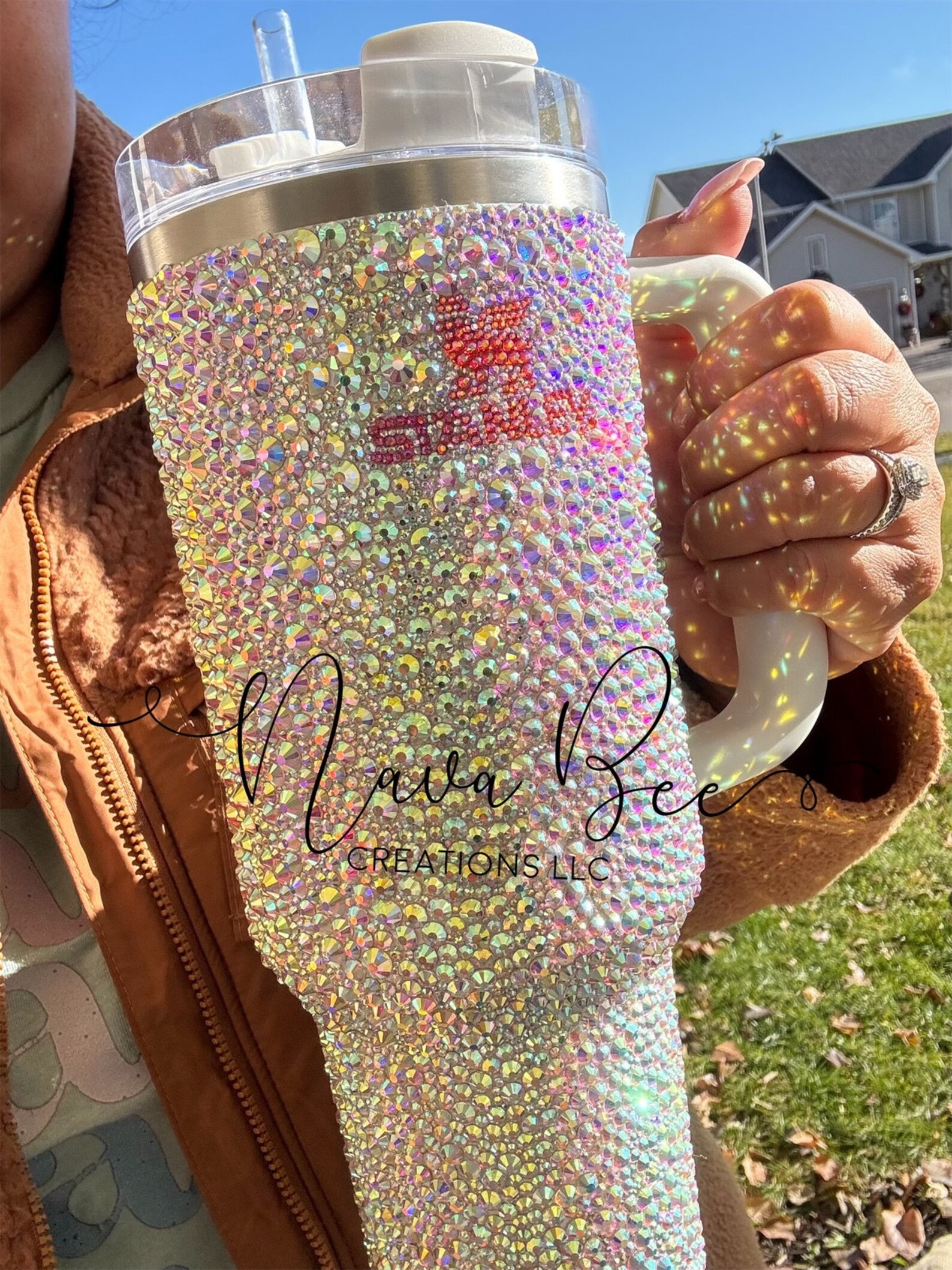 Rhinestoned Stanley Cup | MADE TO ORDER - Etsy