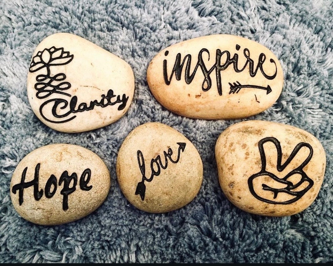 Personalized Engraved River Rock Stone’s, Keepsakes for Special Moments ...
