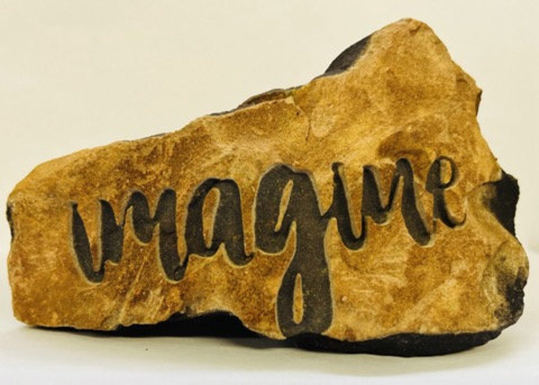 Personalized Engraved Basalt Stone, Keepsakes for Special Moments, Free ...