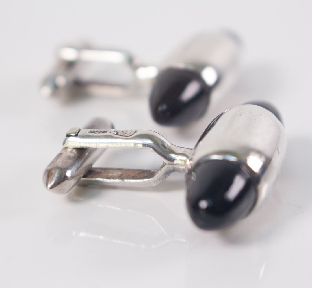 Antonio Pineda Silver Bullet Cufflinks. Mexican Modernist Designer ...