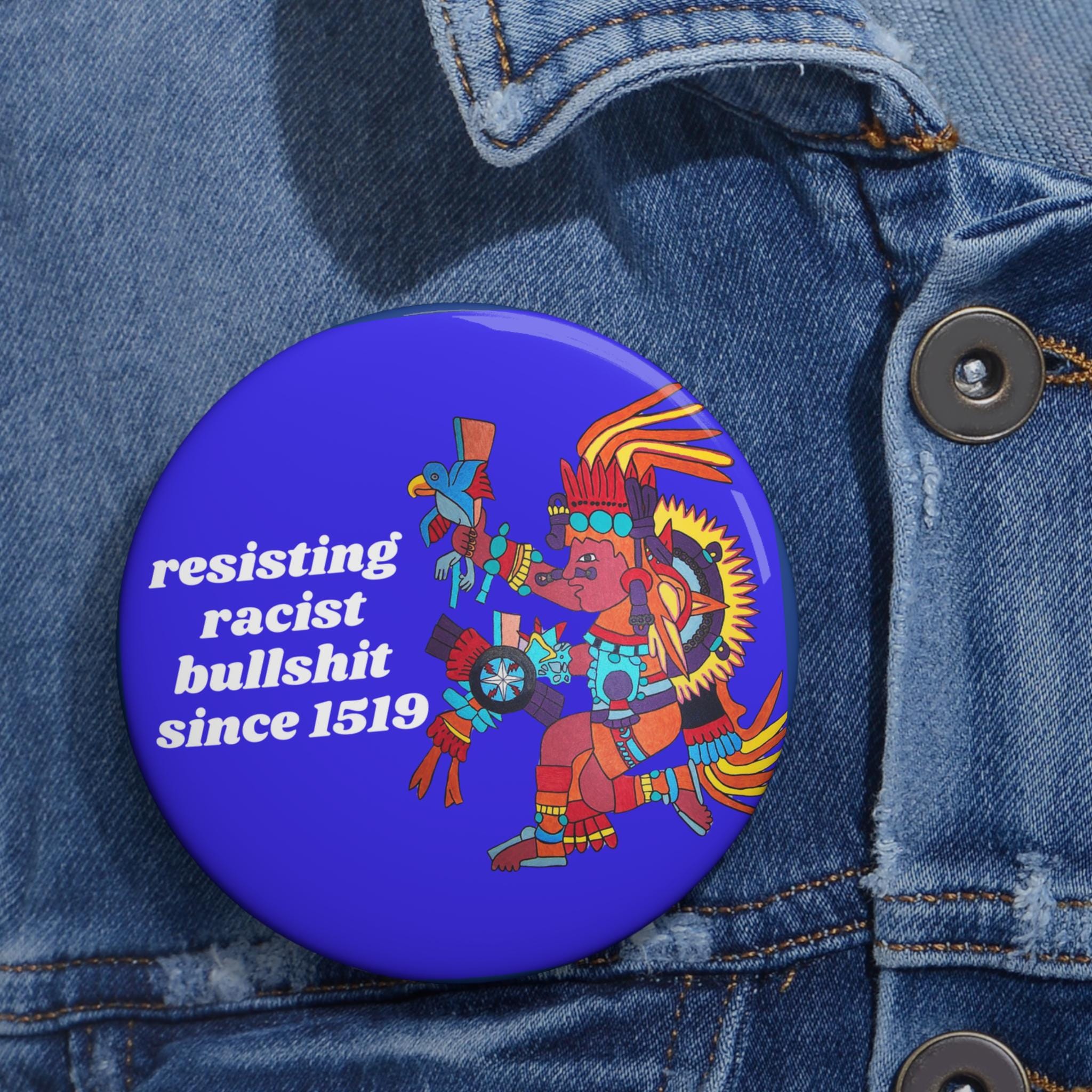 Mexican Pride Pin, Chicano Chicana Latino Latina Button, Immigrant ...