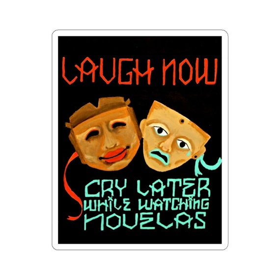 Aztec Chola Sticker Cholo Laugh Now Cry Later Decal Mexica - Etsy