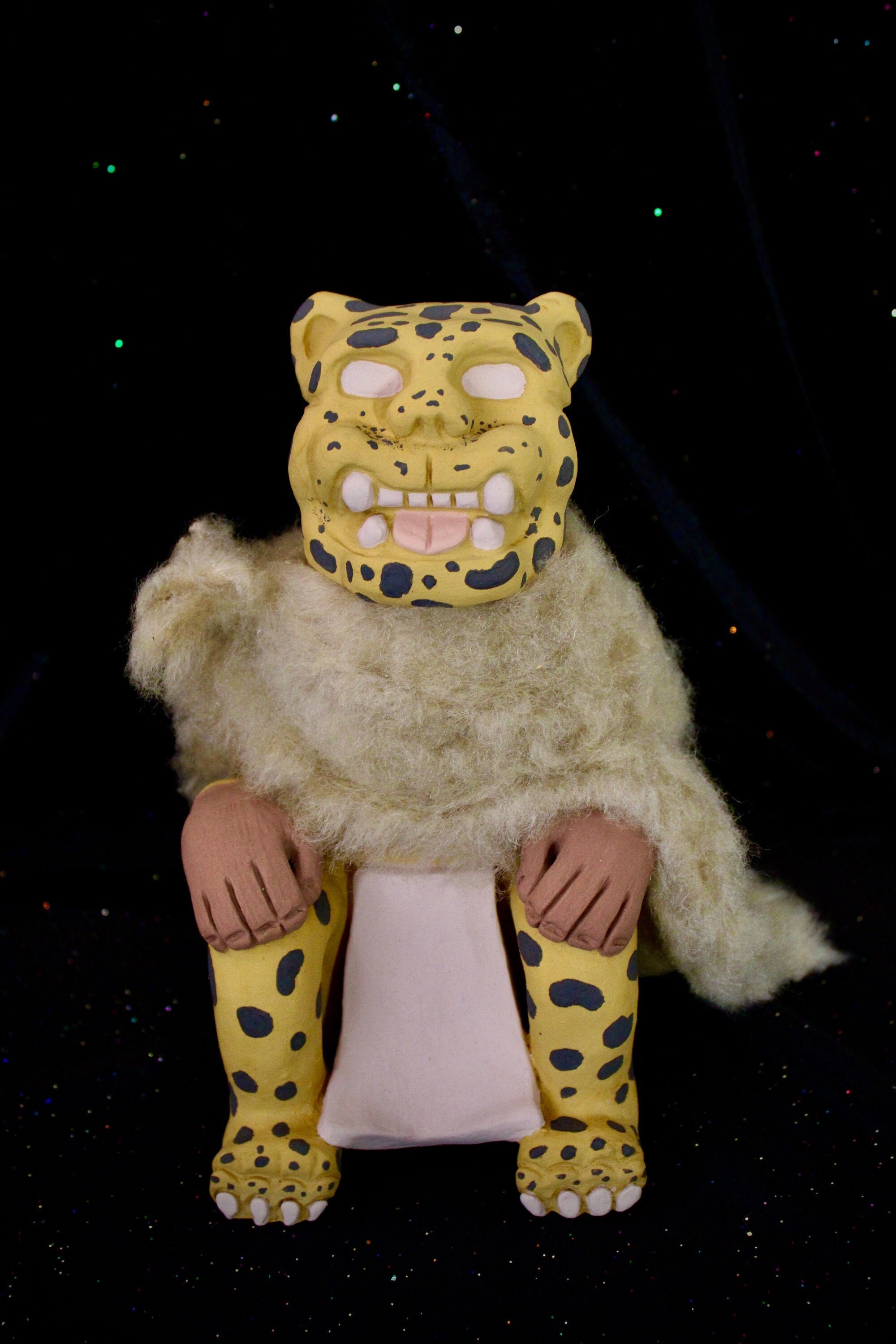 Mexica Jaguar Figure Aztec Prehispanic Nagual Ceramic Pottery - Etsy