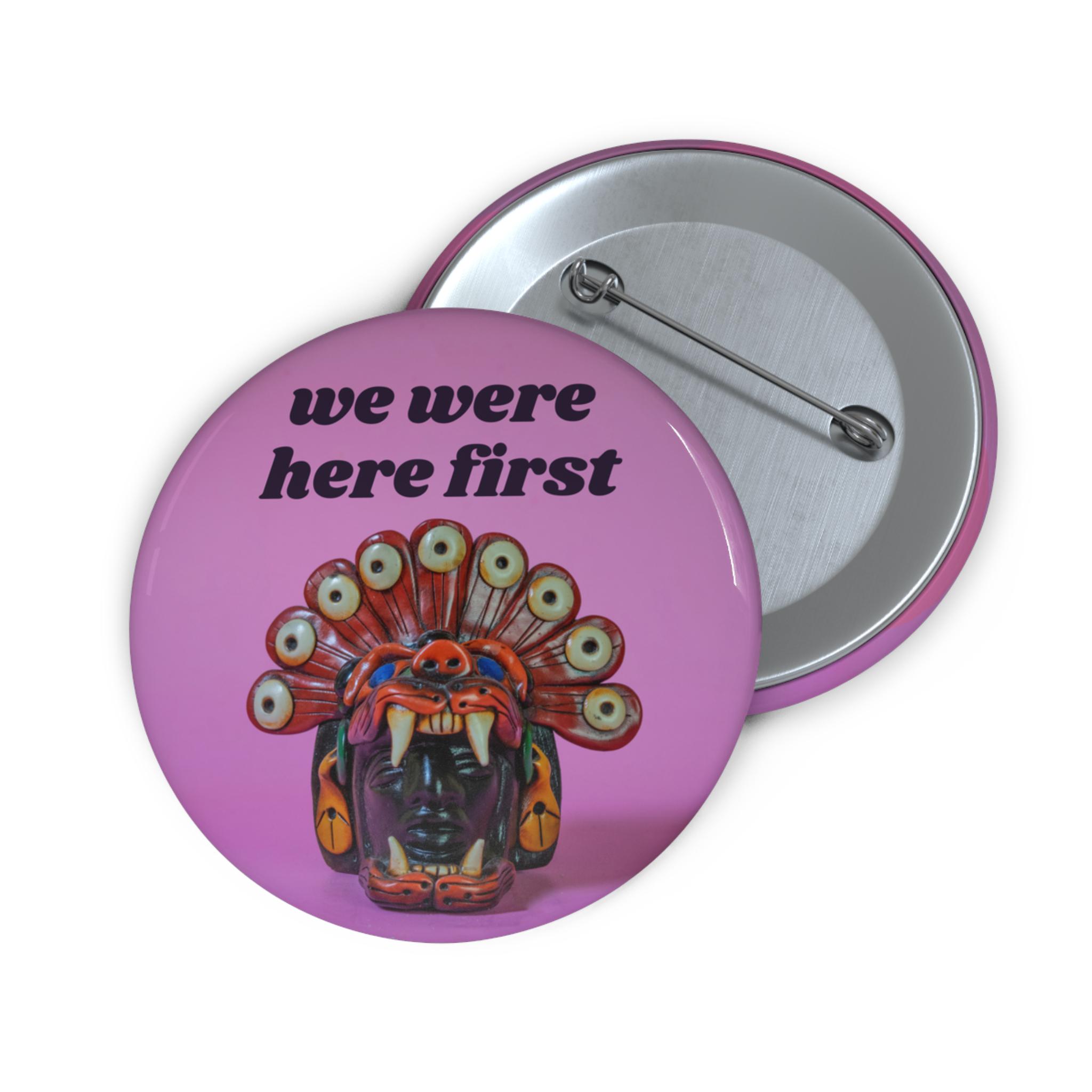 Mexican Pride Pin, Chicano Chicana Latino Latina Button, Immigrant ...