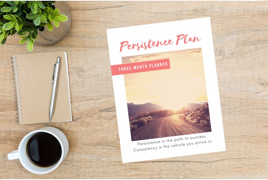 Persistence Plan: Printable Planner for ADHD High Achievers - Etsy