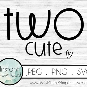 Two Cute SVG for Commercial Use and Instant Download, Baby SVG Cut File ...