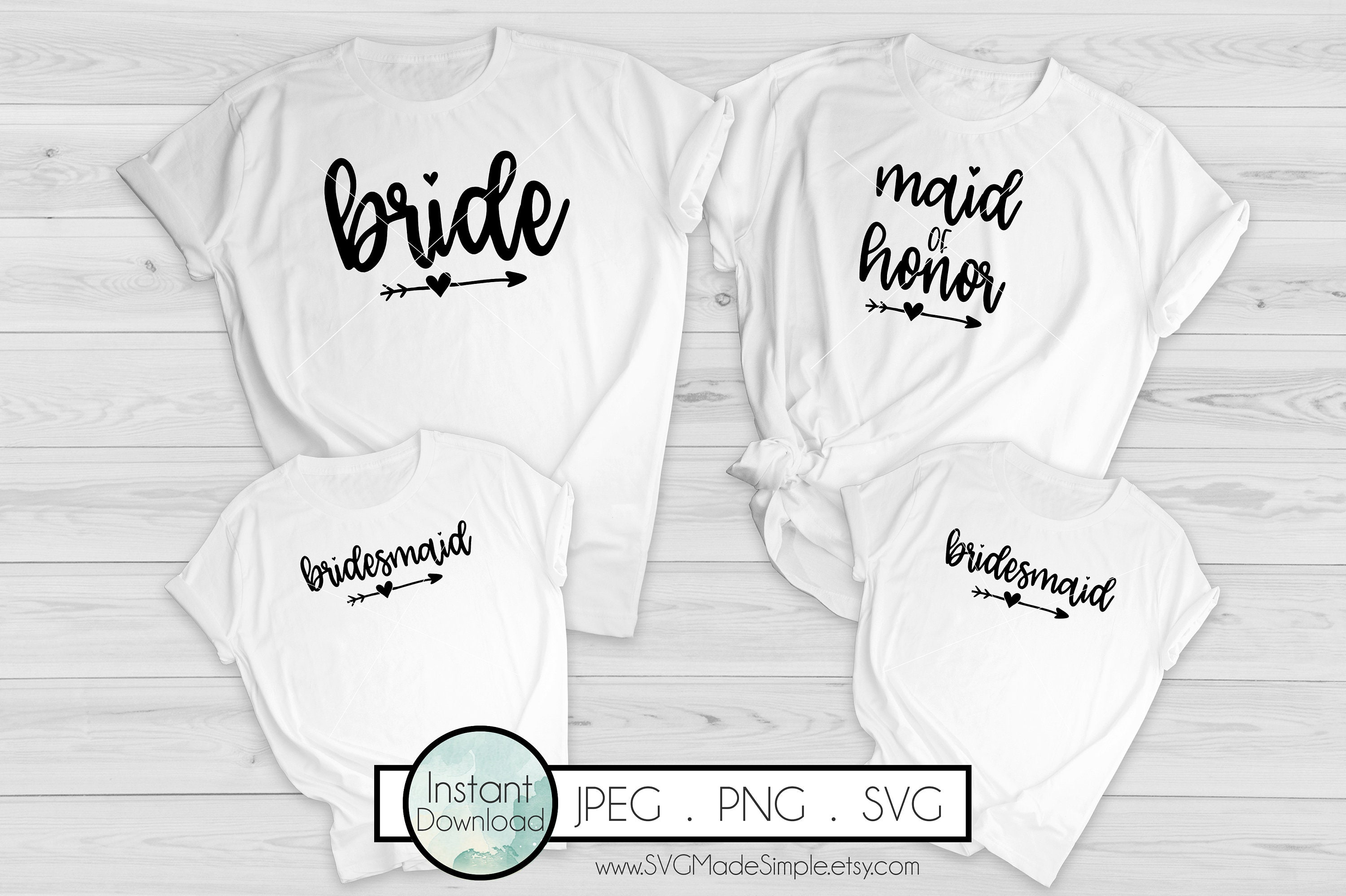 Bride SVG Bundle SVG Bundle for Commercial Use and Instant - Etsy
